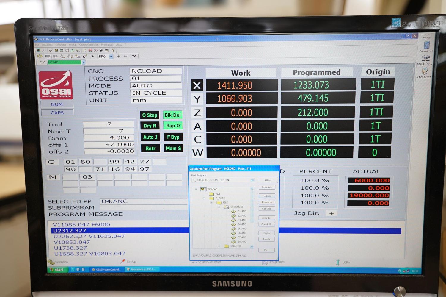 OSAI PROCESS CONTROLLER - WOOD TEC PEDIA