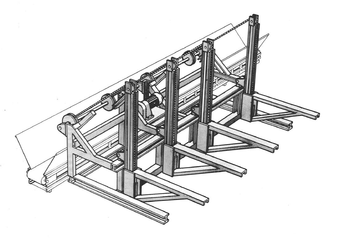 WEINIG Tilt hoist destacker - WOOD TEC PEDIA